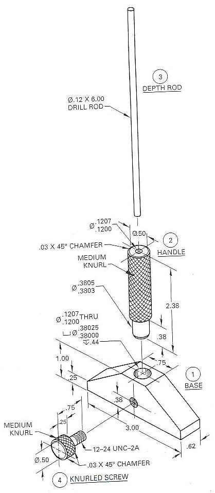 Solved Sketch 2D drawings of the Base and Handle for the | Chegg.com