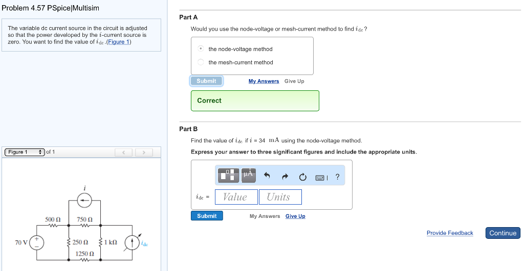 Solved The variable dc current source in the circuit is | Chegg.com