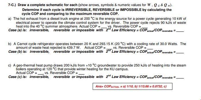 Solved 7-C.) Draw a complete schematic for each (show | Chegg.com
