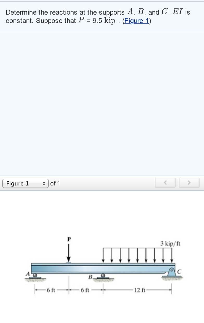 Solved Determine The Reactions At The Supports A B And C