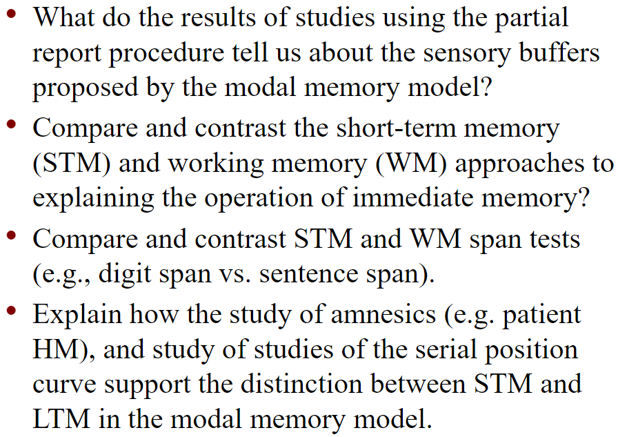 Solved *What do the results of studies using the partial | Chegg.com