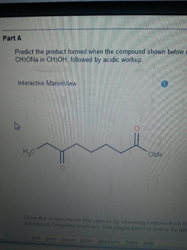 Solved 1) Predict the product formed when the compound shown | Chegg.com