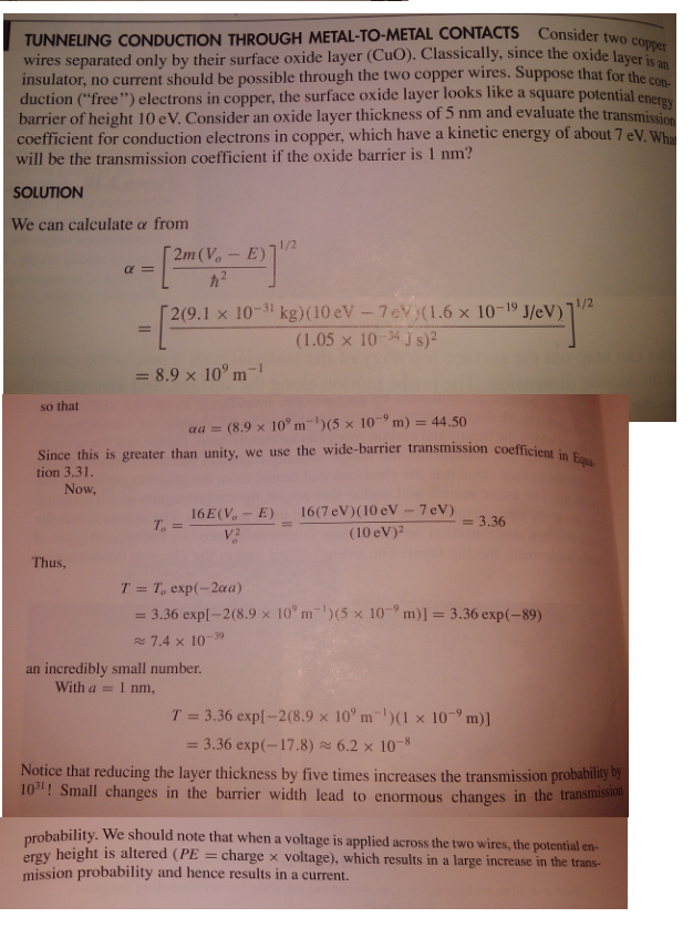 In solved example above, consider that 1 mA current | Chegg.com