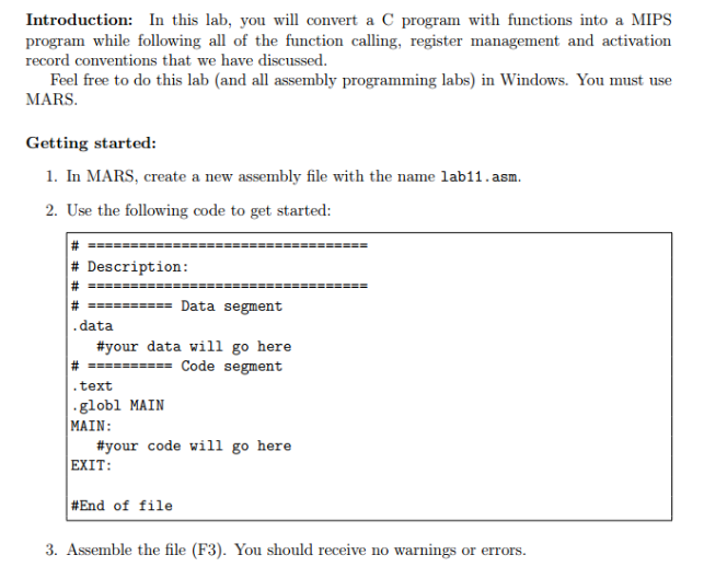 Solved Introduction In This Lab You Will Convert A C