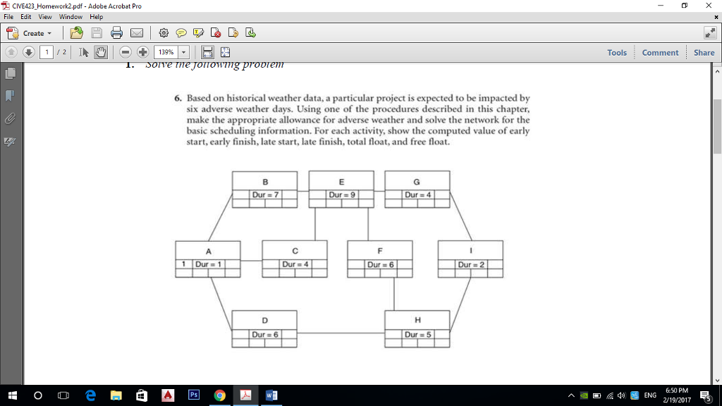 Solved Based on historical weather data, a particular | Chegg.com