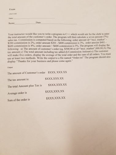 Solved Your instructor would like you to write a program in | Chegg.com