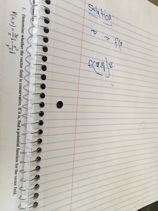 Solved Determine whether the vector field is conservative. | Chegg.com Solved Determine whether the vector field is conservative. | Chegg.com
