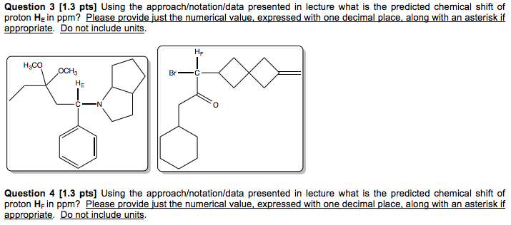 Solved Question 3 [1.3 pts] Using the approach/notation/data | Chegg.com