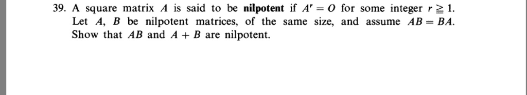 Solved Help with Linear Algebra problem. If possible show | Chegg.com