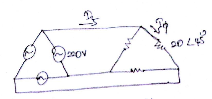Solved A delta-connected three-phase source has a phase | Chegg.com