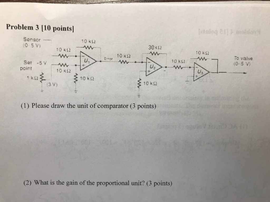 Solved Problem 3 [10 Pointsl Sensor 10 Ks 30 12 10 Ki2 10