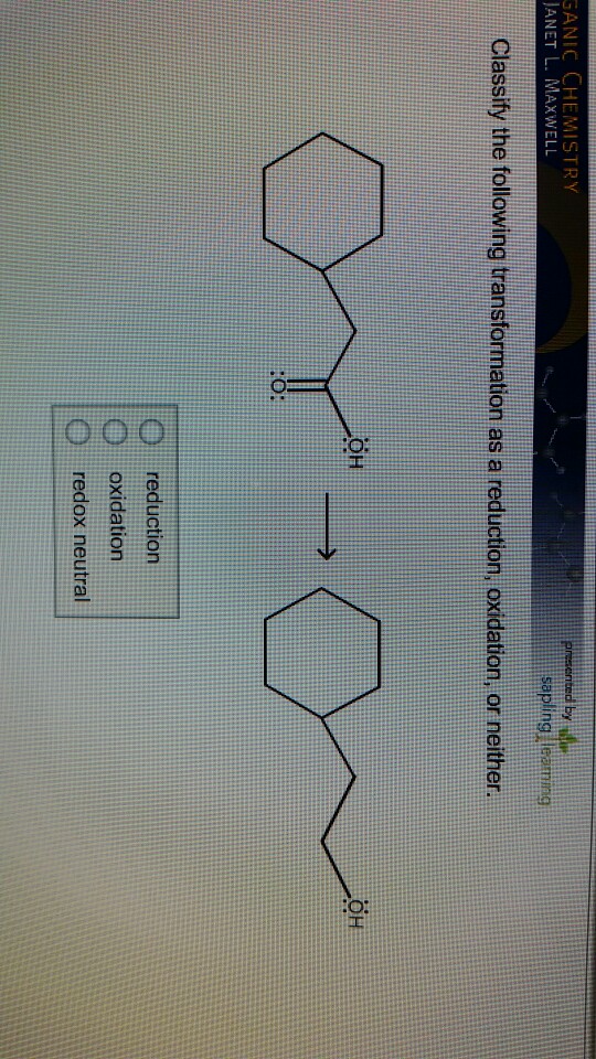 Solved Classify the following transformation as a reduction, | Chegg.com