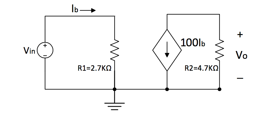 Solved 9. A simplified small signal model of a bipolar | Chegg.com