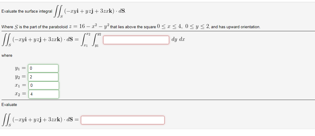 Solved Evaluate the surface integral \displaystyle \iint_S | Chegg.com
