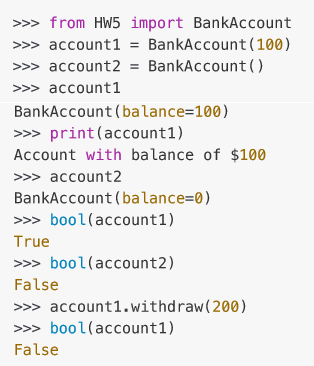 Solved # Part 3 class BankAccount: "" " Simple BankAccount | Chegg.com