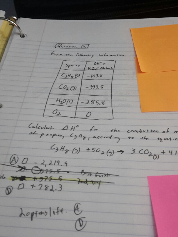 Solved Calculate Delta H degree for the combustion of | Chegg.com