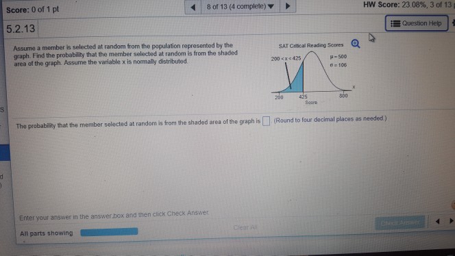 Solved Score 0 Of 1 Pt 418 Of 13 4 Complete Hw Score