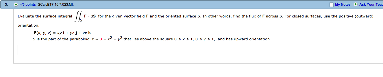 Solved Evaluate the surface integral double integral_S F dS | Chegg.com