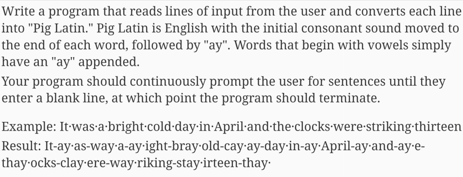 Solved Write a program that reads lines of input from the | Chegg.com