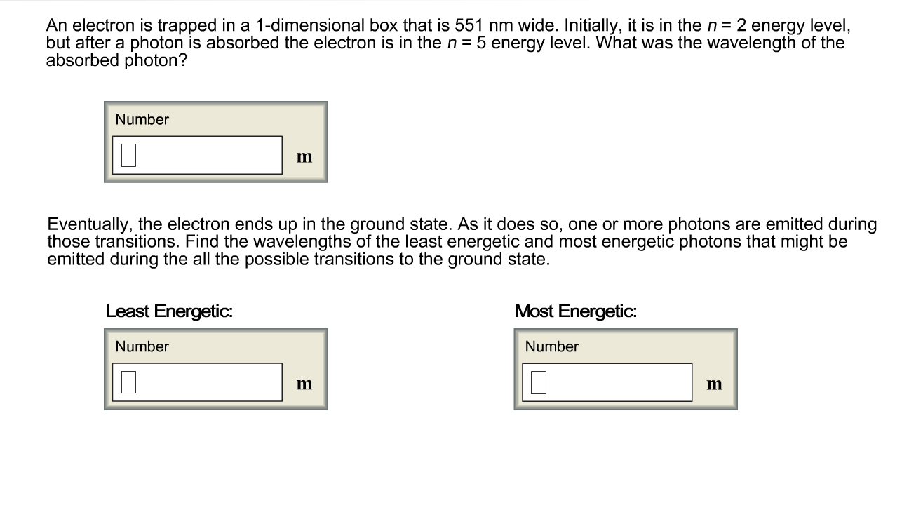 Solved An electron is trapped in a 1-dimensional box that is | Chegg.com