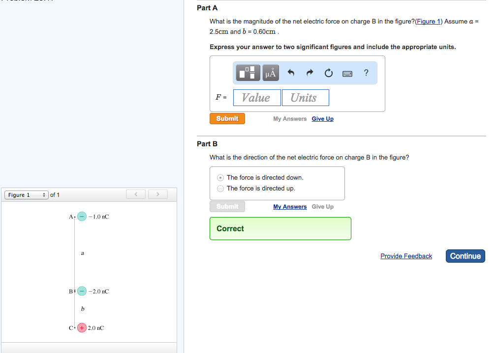Solved What Is The Magnitude Of The Net Electric Force On