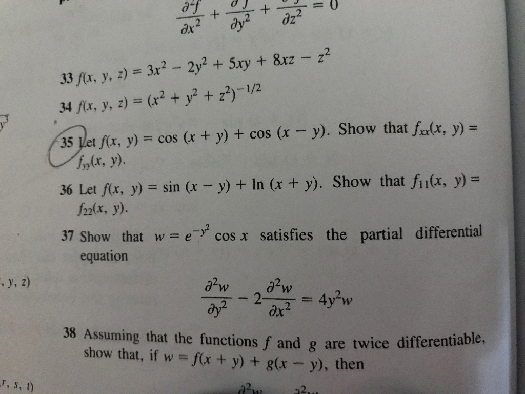 Solved F x Y Z 3x 2 2y 2 5xy 8xz Z 2 F x Y Chegg