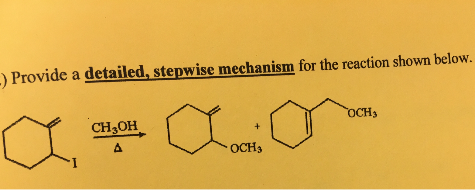 Solved Provide a detailed, stepwise mechanism for the | Chegg.com Solved Provide a detailed, stepwise mechanism for the | Chegg.com
