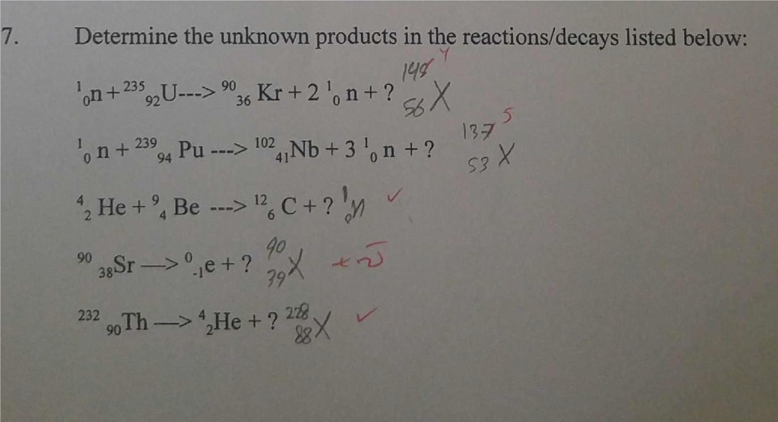 Solved Determine the unknown products in the | Chegg.com