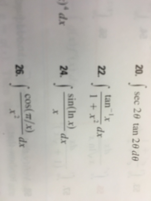 Solved integral sec 2theta tan 2 theta d theta integral | Chegg.com