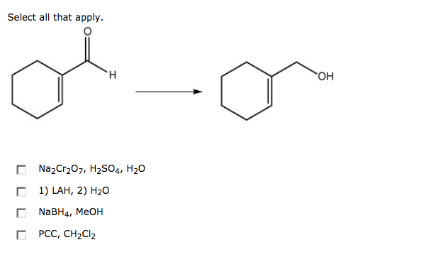 Solved What reagents would you use to perform the following | Chegg.com Solved What reagents would you use to perform the following | Chegg.com