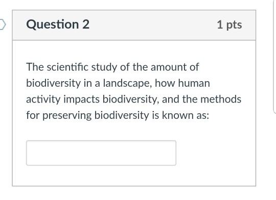 Solved Dquestion 1 1 Pts The Combination Of Species 