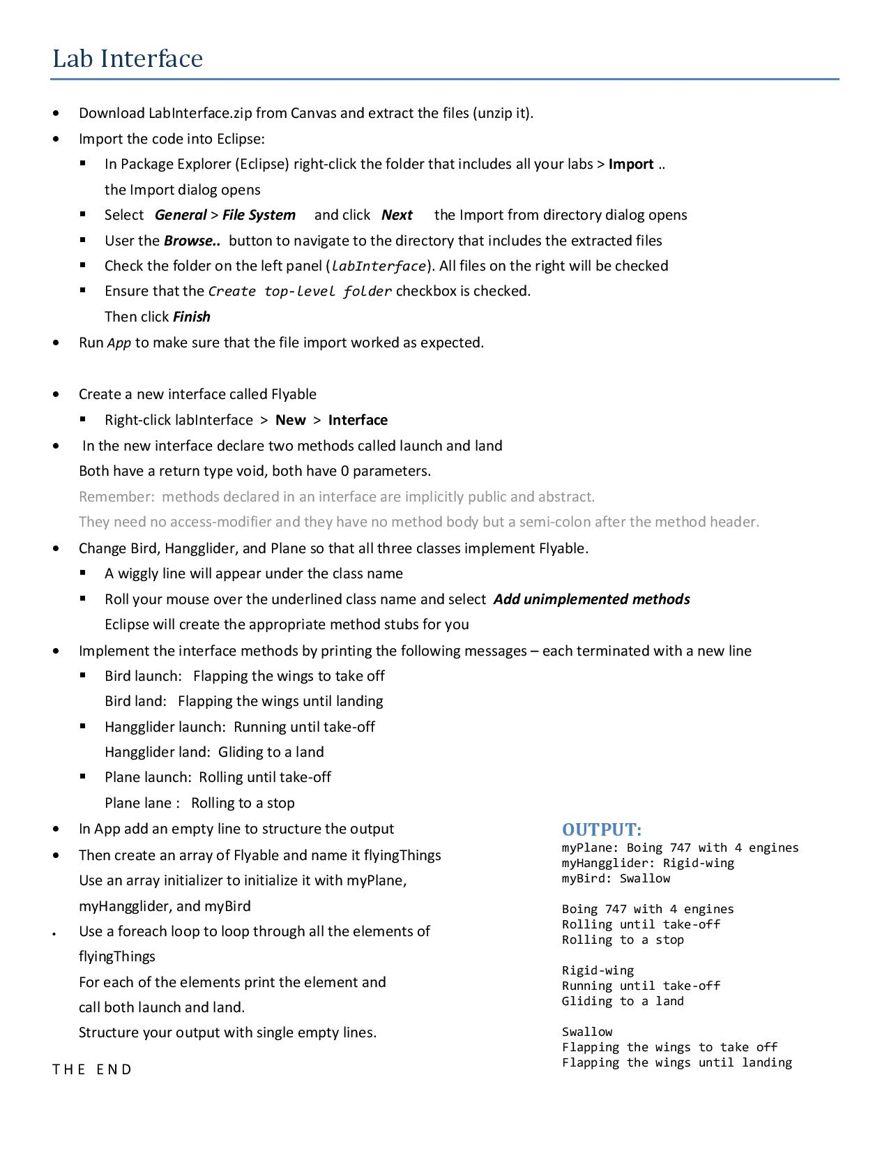 This is a Java assignment in my Object Oriented | Chegg.com