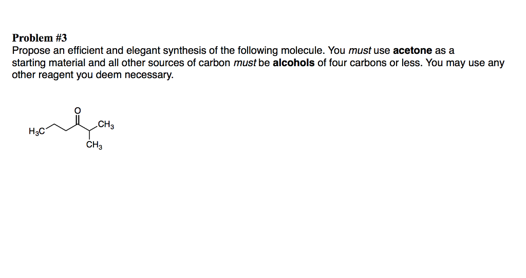 Solved Problem #3 Propose an efficient and elegant synthesis | Chegg.com