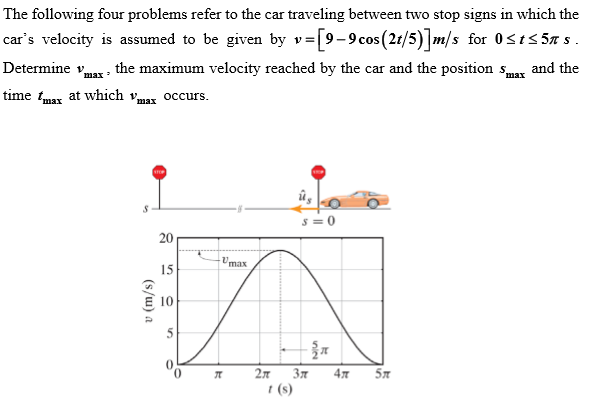 Solved The following four problems refer to the car | Chegg.com