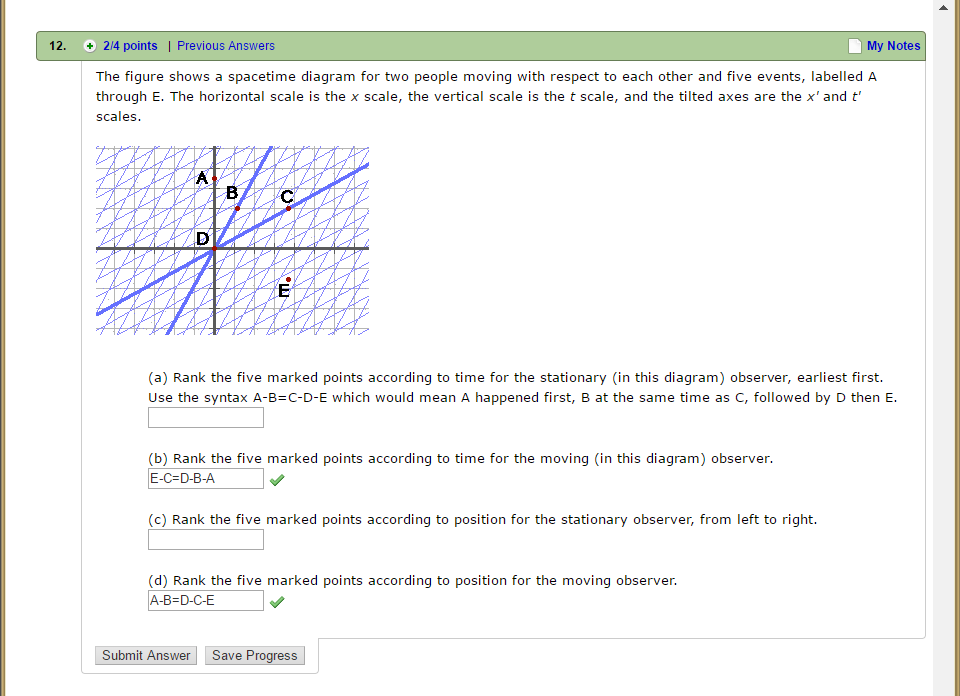 Solved The figure shows a spacetime diagram for two people | Chegg.com Solved The figure shows a spacetime diagram for two people | Chegg.com