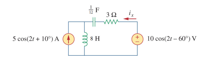 Solved Use source transformation to calculate ix | Chegg.com
