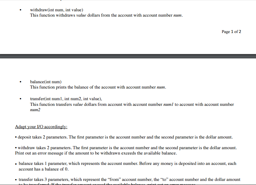 Solved Part A: Basic LO Create a file lab10a.cpp and write a | Chegg.com