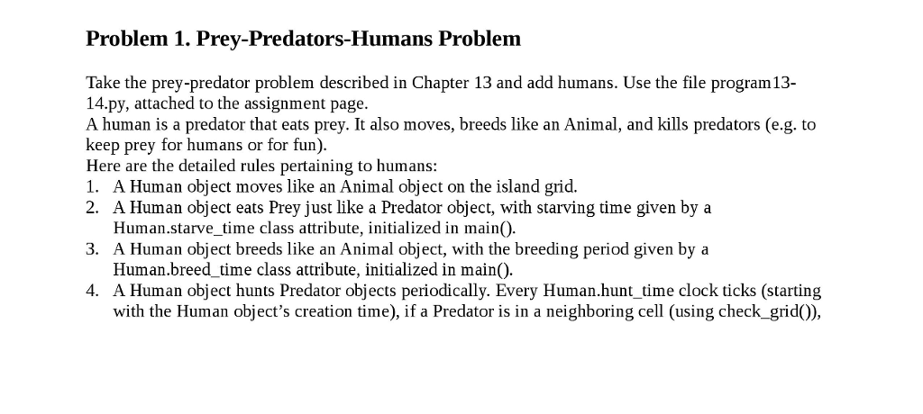 The following is an assignment to be coded in Python | Chegg.com