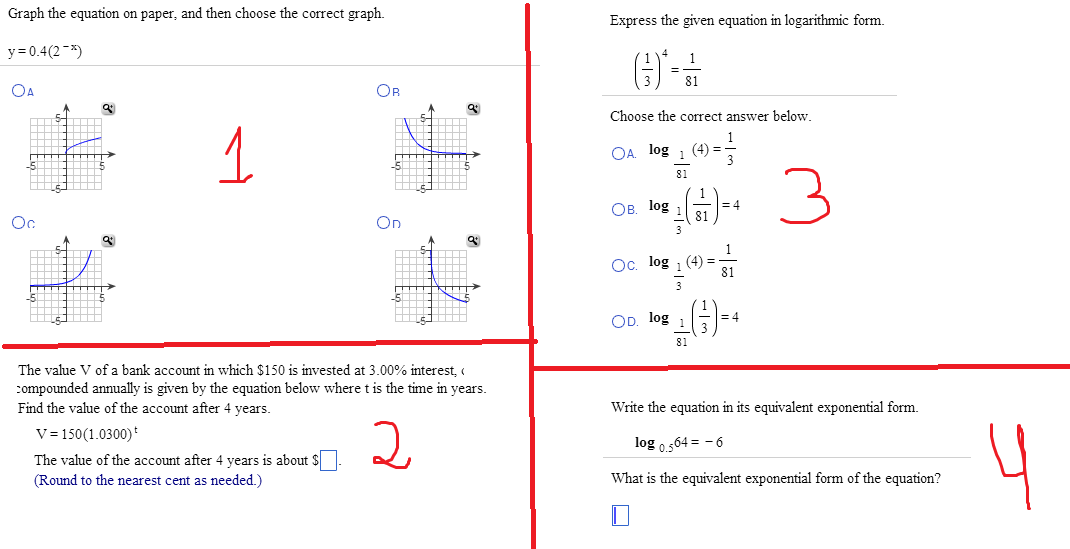 Solved Determine the value of the unknown. log2y = 3 y= | Chegg.com