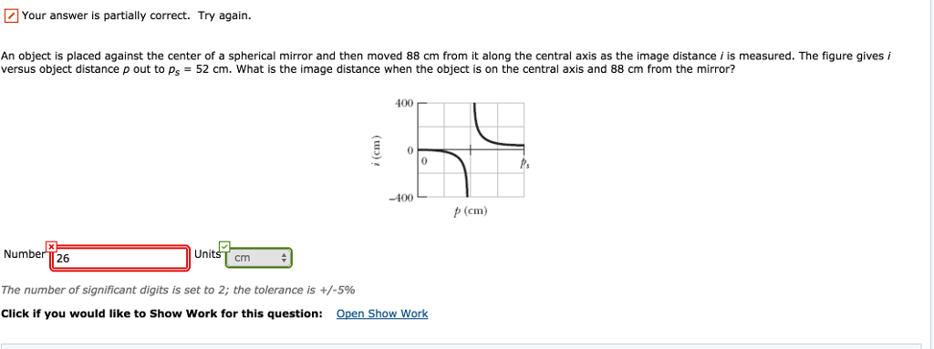 Solved An object is placed against the center of a spherical | Chegg.com