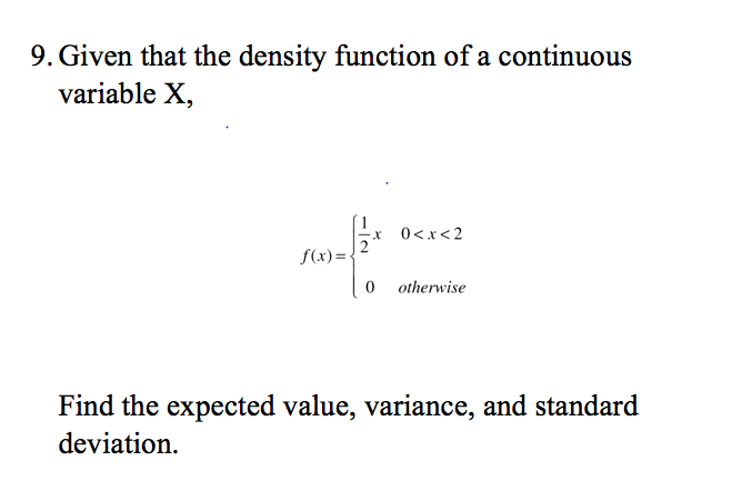 Solved A very important concept in probability and | Chegg.com