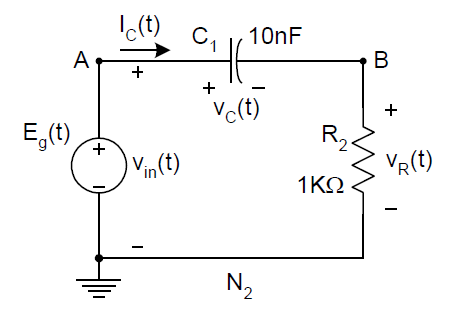 Solved find time-constant tau, rise-time tR, and final | Chegg.com