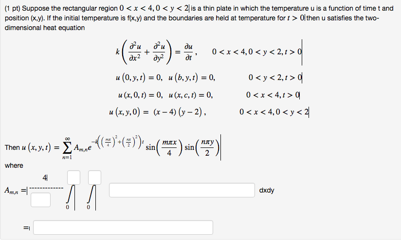 Solved Suppose the rectangular region 0