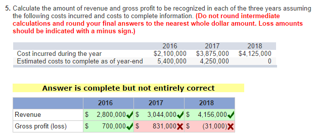 Solved Please Correct and Finish (try to include formulas so | Chegg.com