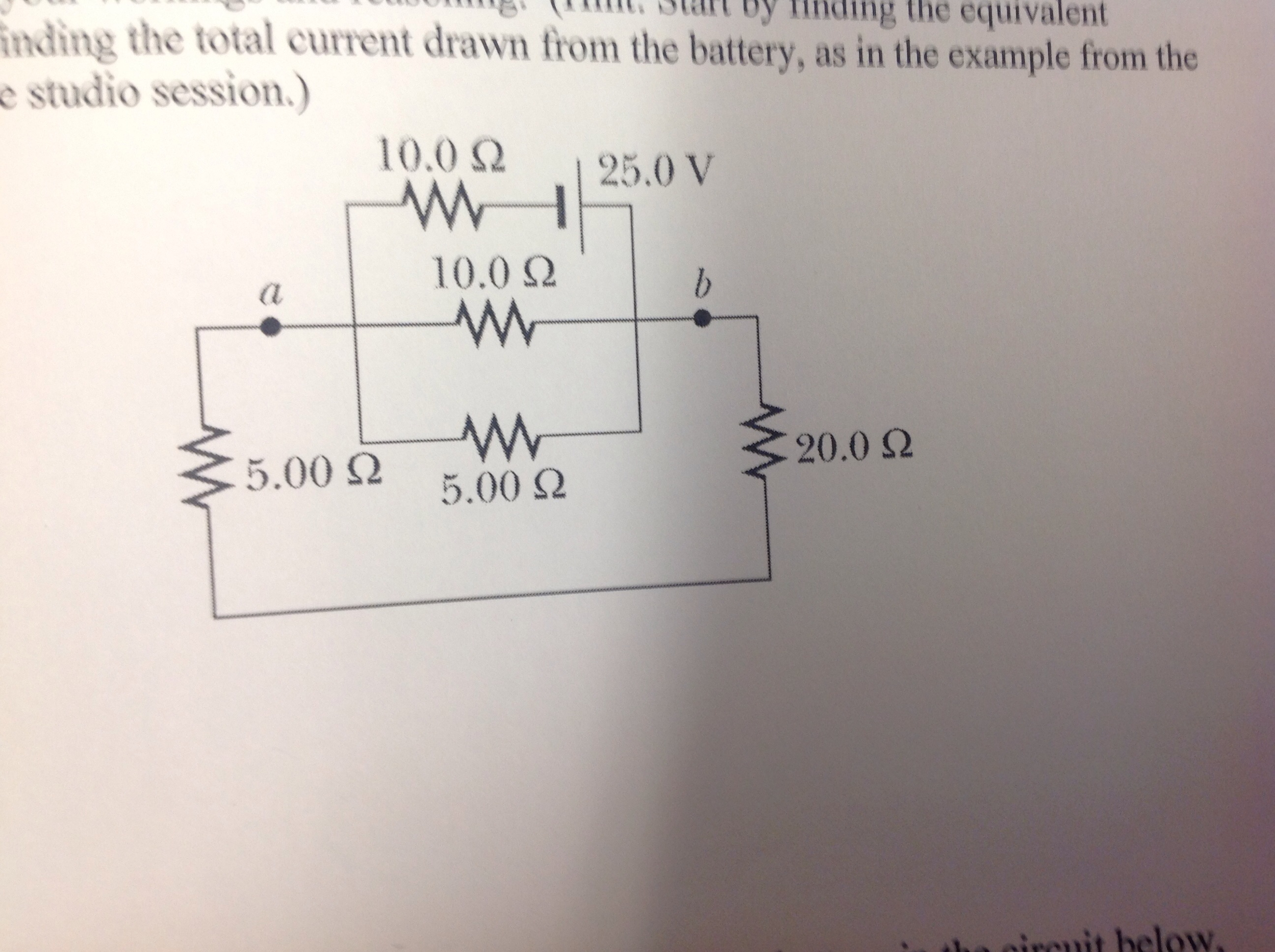 Solved In the circuit below, find the current through each | Chegg.com