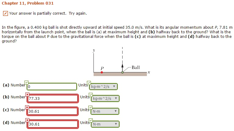 Solved Chapter 11, Problem 031 Your answer is partially | Chegg.com