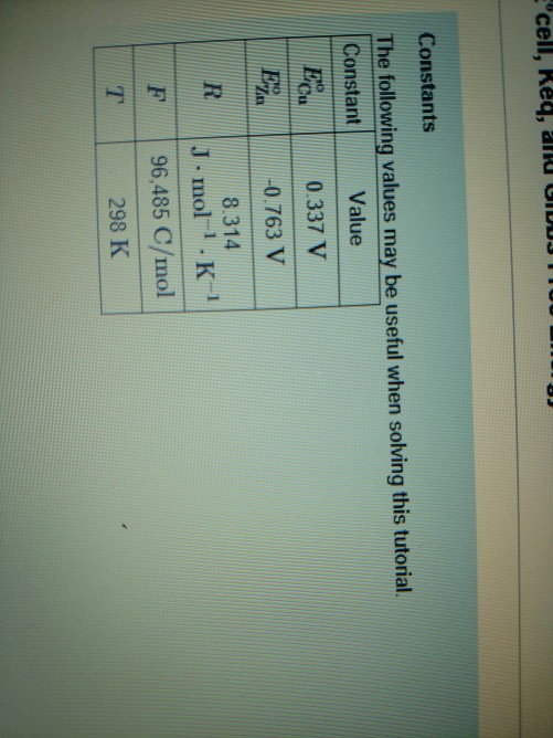 Solved Constants The following values may be useful when | Chegg.com