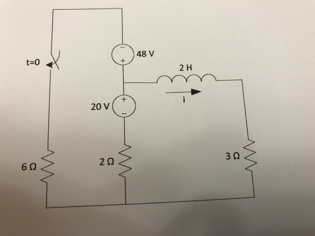 Solved obtain the inductor current for both t 0 | Chegg.com Solved obtain the inductor current for both t 0 | Chegg.com