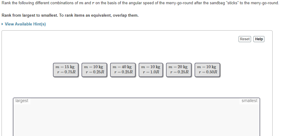 Solved A merry-go-round of radius R, shown in the figure, is | Chegg.com