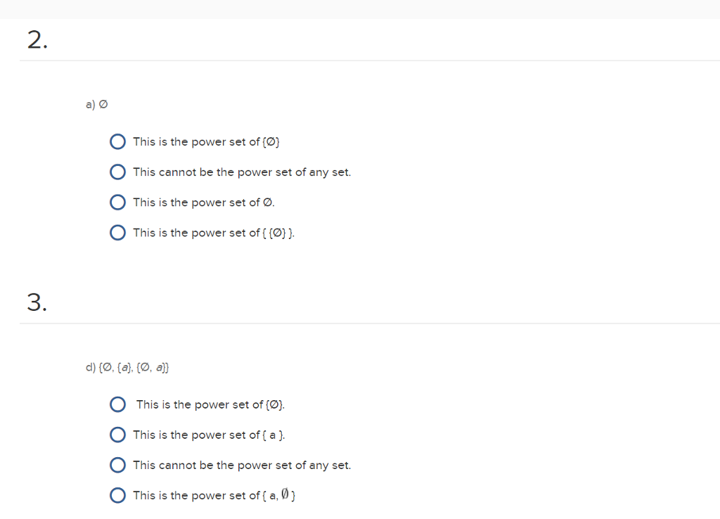 Solved Discrete math question: Determine whether each of | Chegg.com